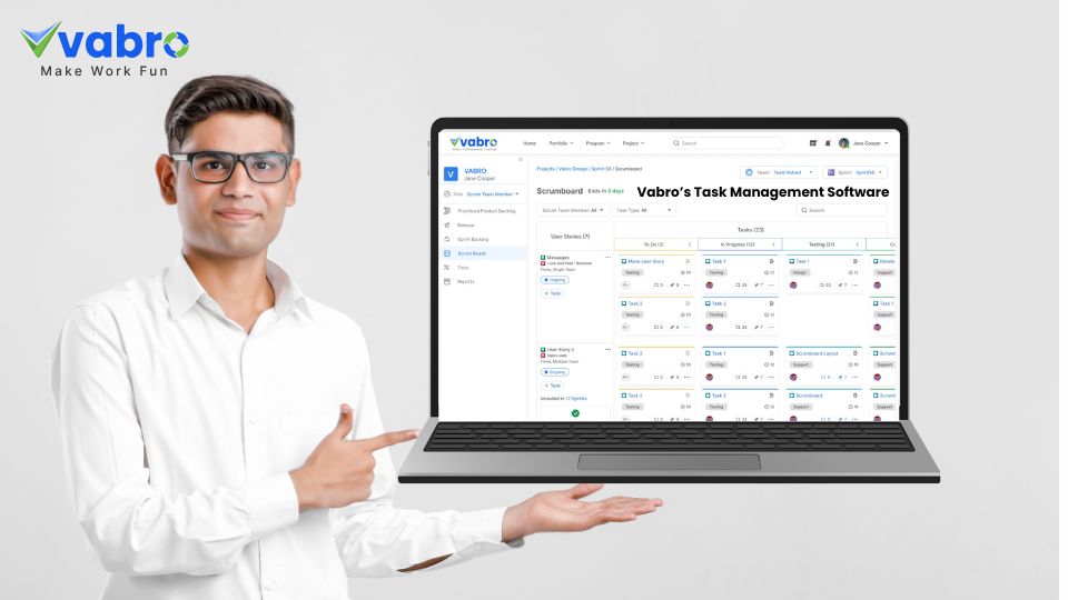 Boosting Team Productivity with Vabro’s Task Management Software