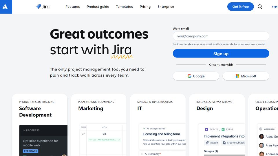 What is the Official Jira Website?
